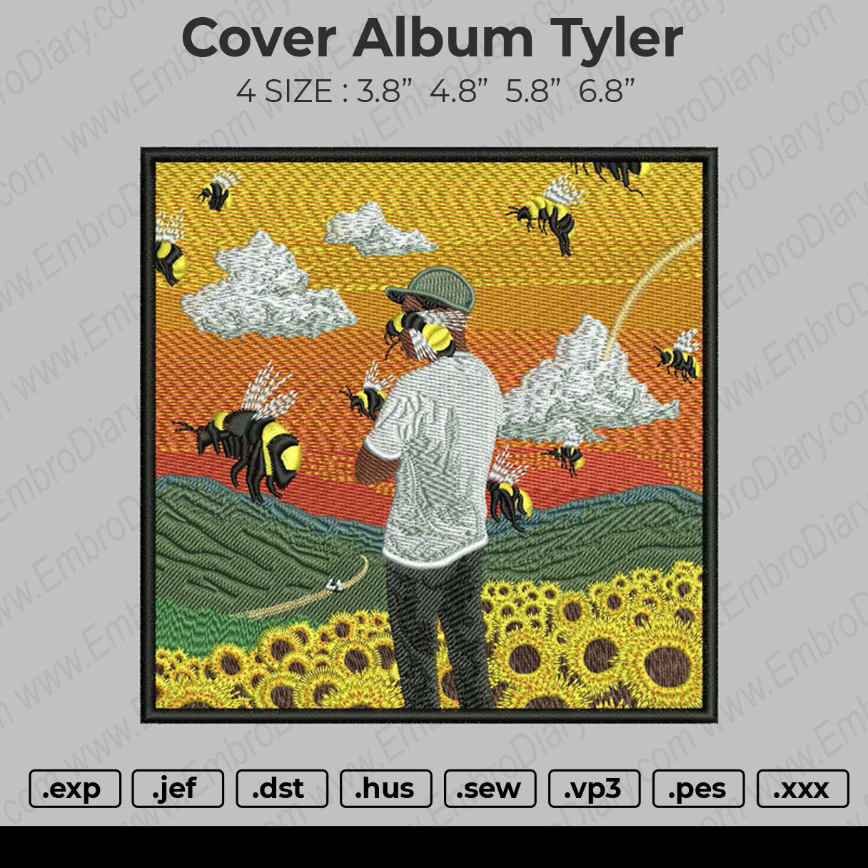 Cover Album Tyler – embrostudio