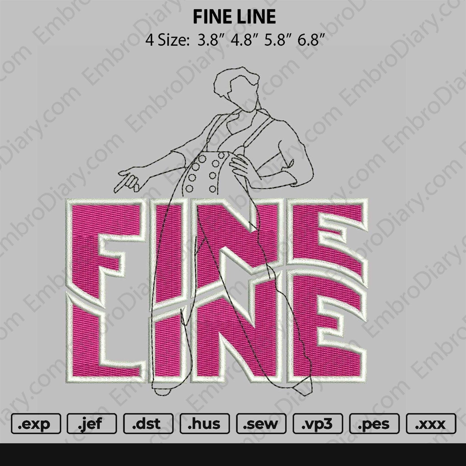 Fine Line Embroidery – embrostudio