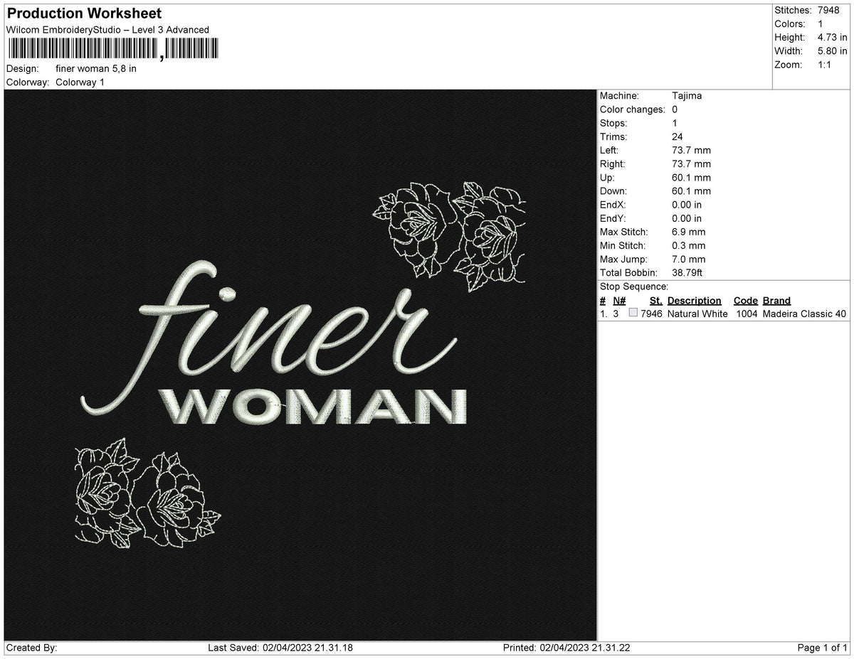 finer woman – embrostudio
