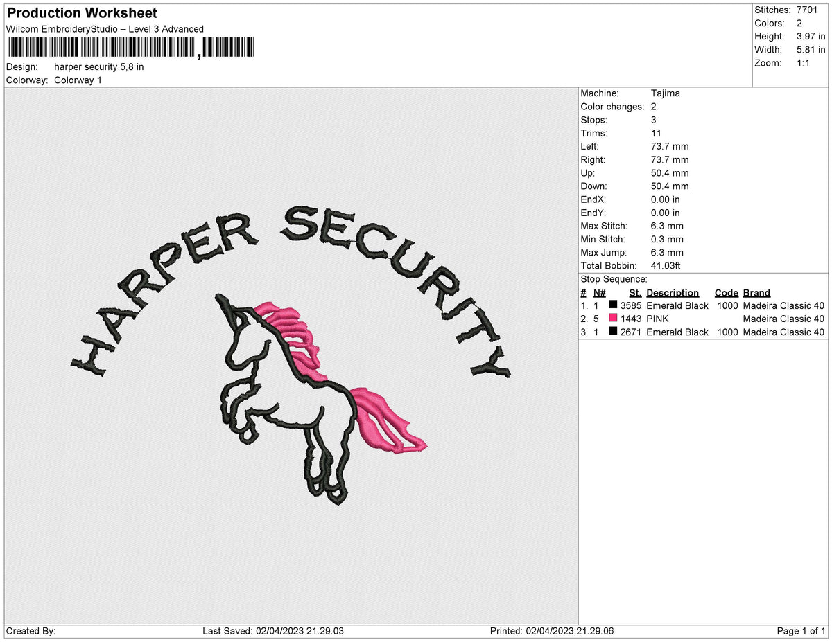 harper security – embrostudio