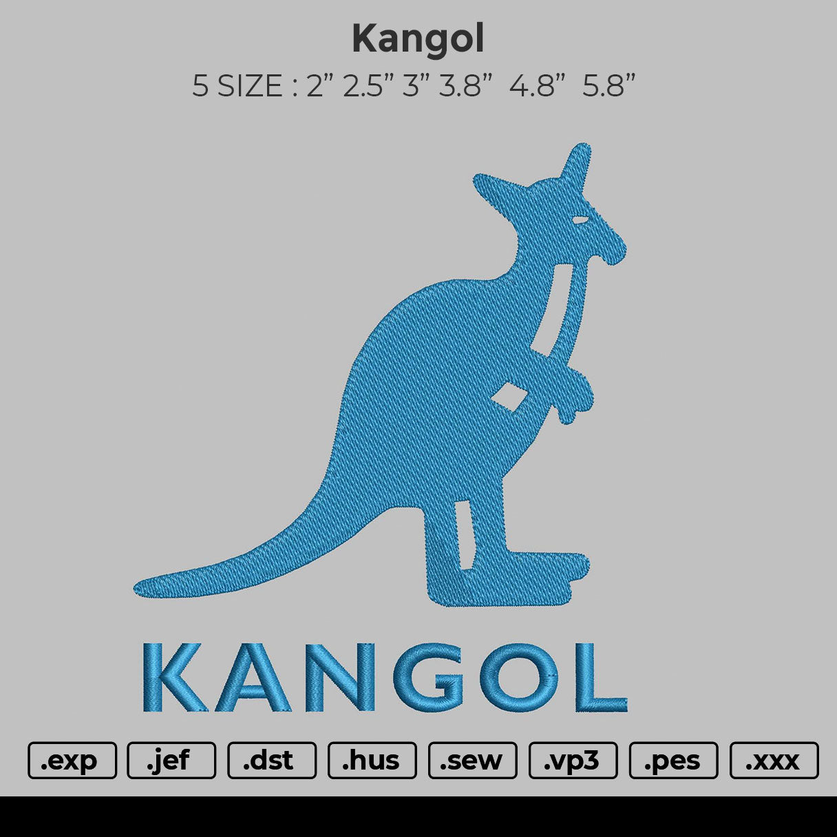Kangol Embroidery – embrostudio