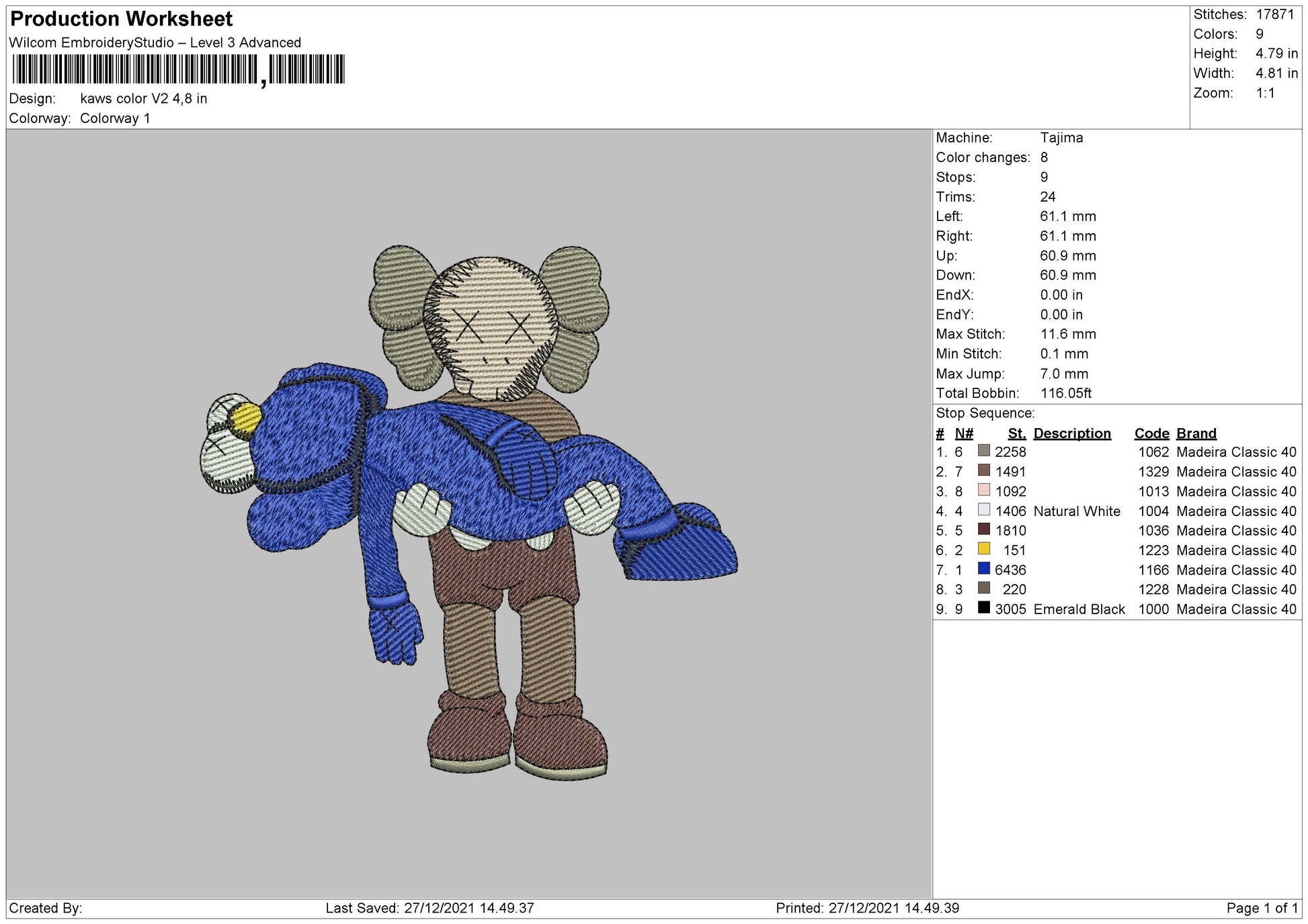 Kaws Color V2 – embrostudio