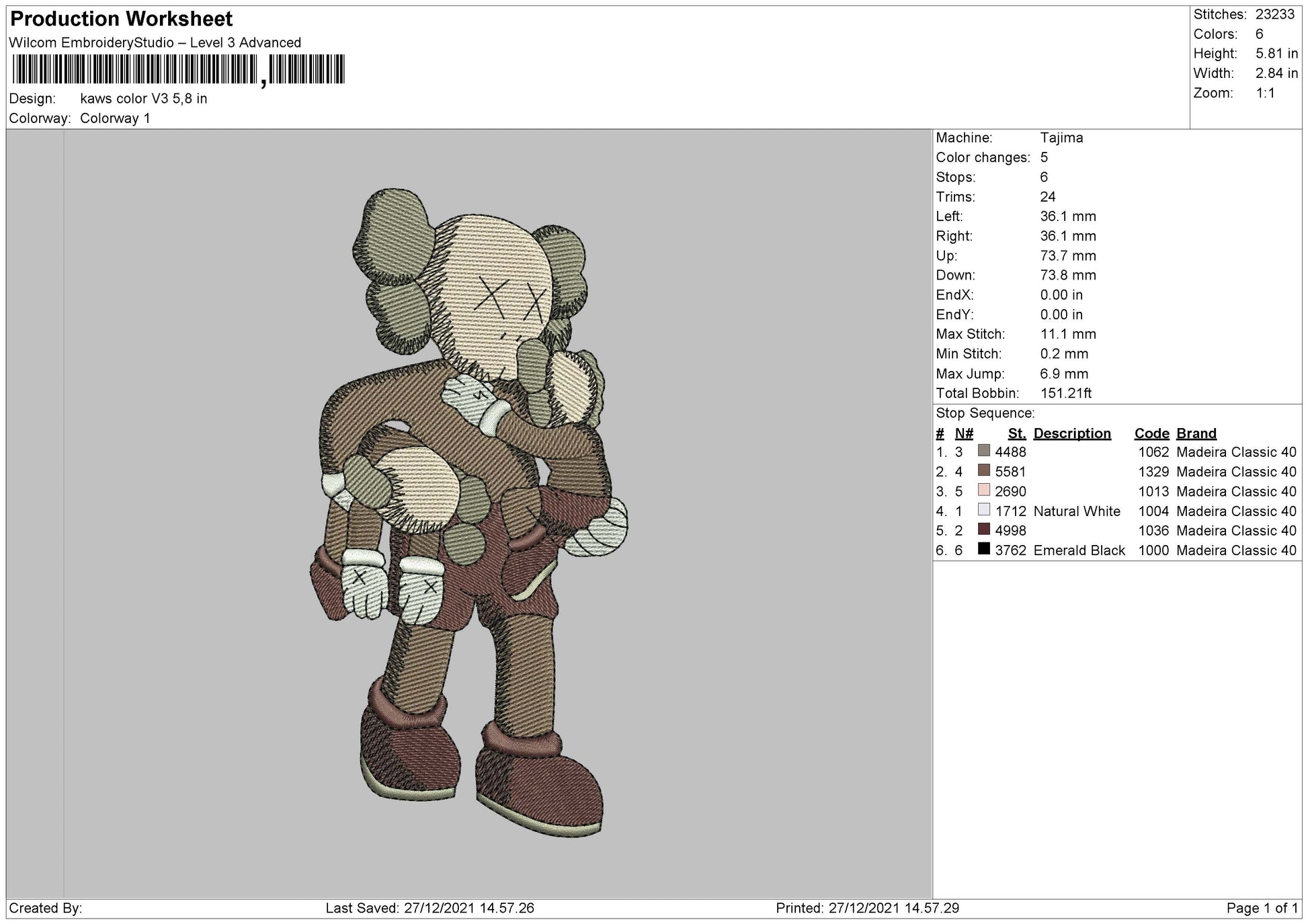 Kaws Color V3 – embrostudio