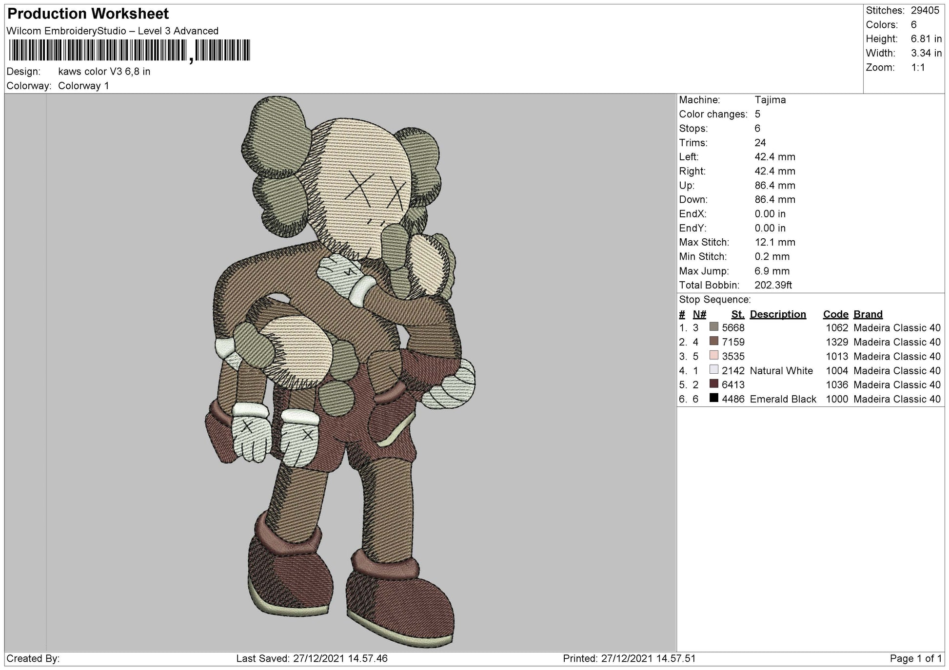 Kaws Color V3 – embrostudio