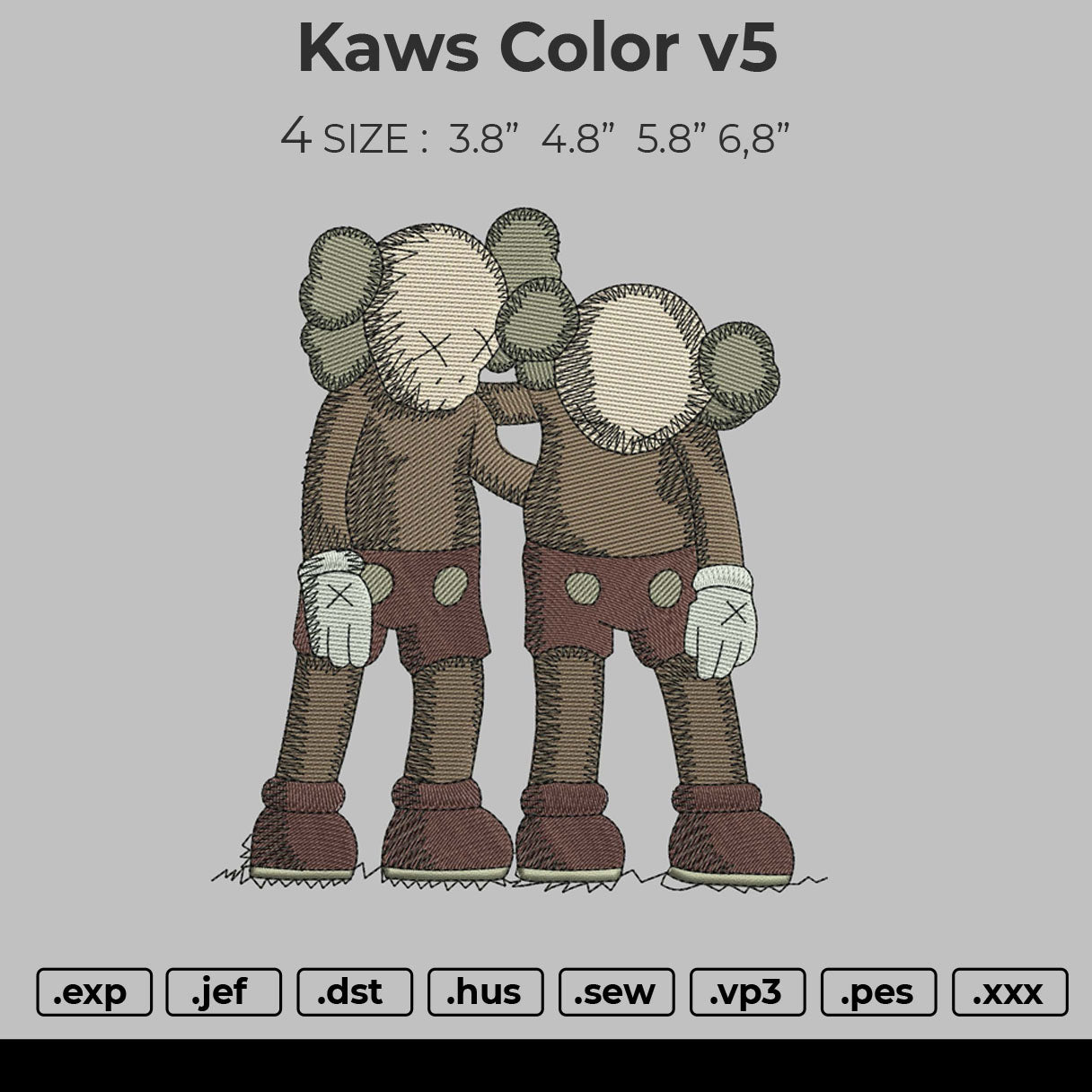 Kaws Color V5 – embrostudio