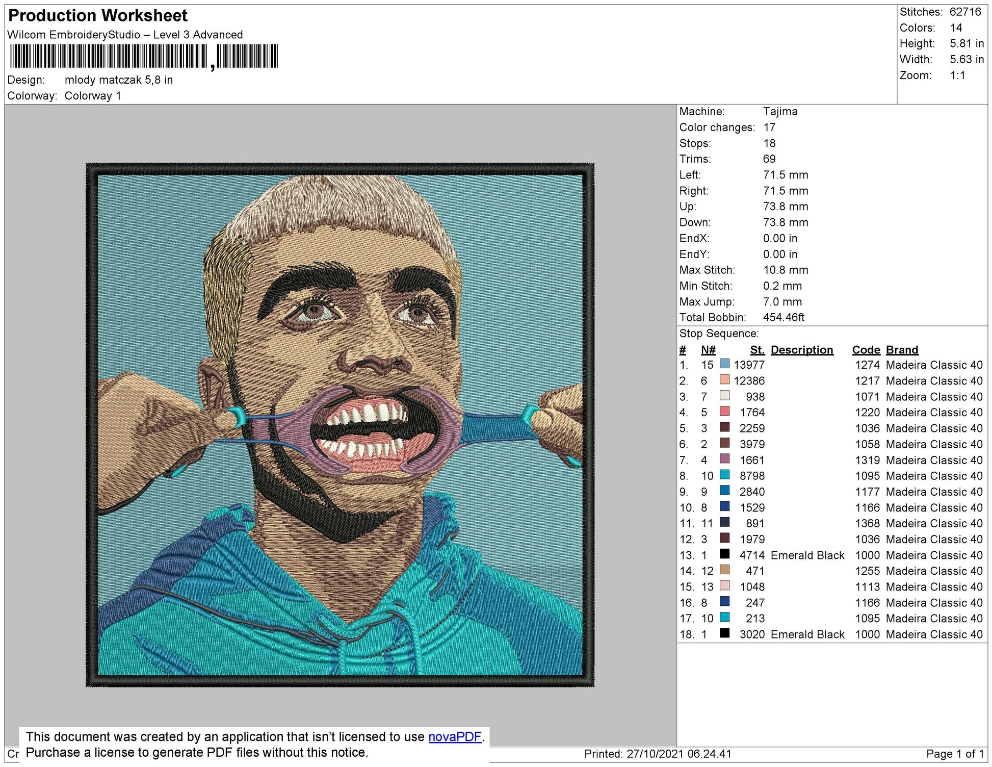 Mlody Matczak Embroidery – embrostudio