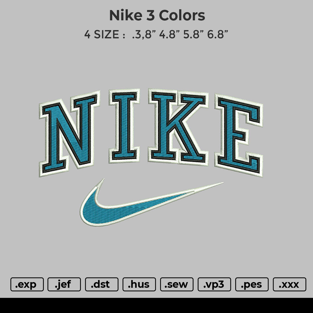 Nike 3 Colors – embrostudio