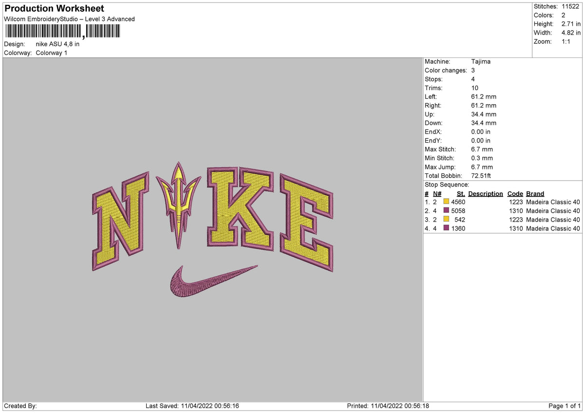 Nike ASU – embrostudio