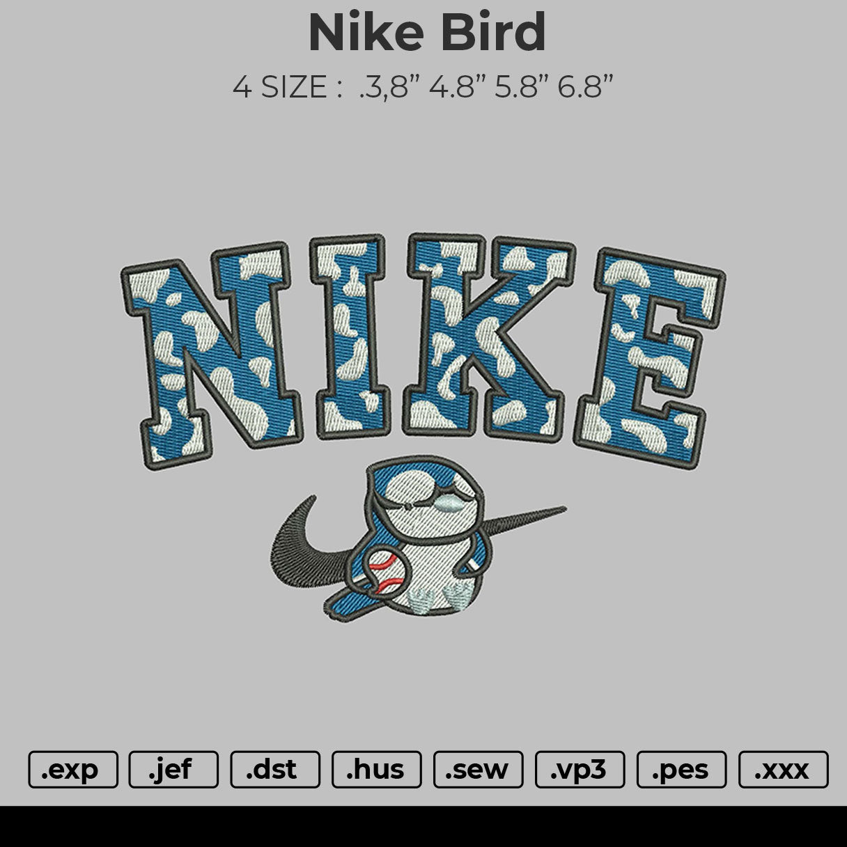 Nike Bird – embrostudio
