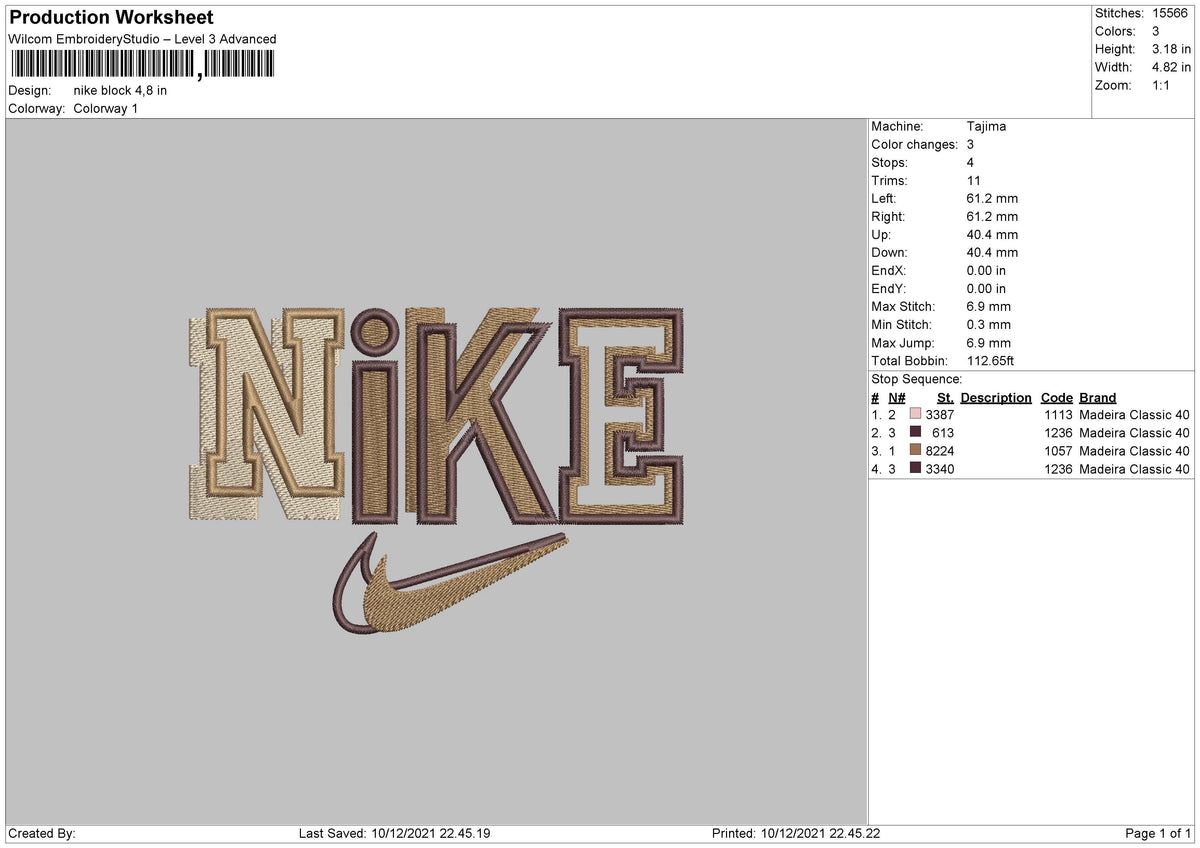 Nike Block – embrostudio