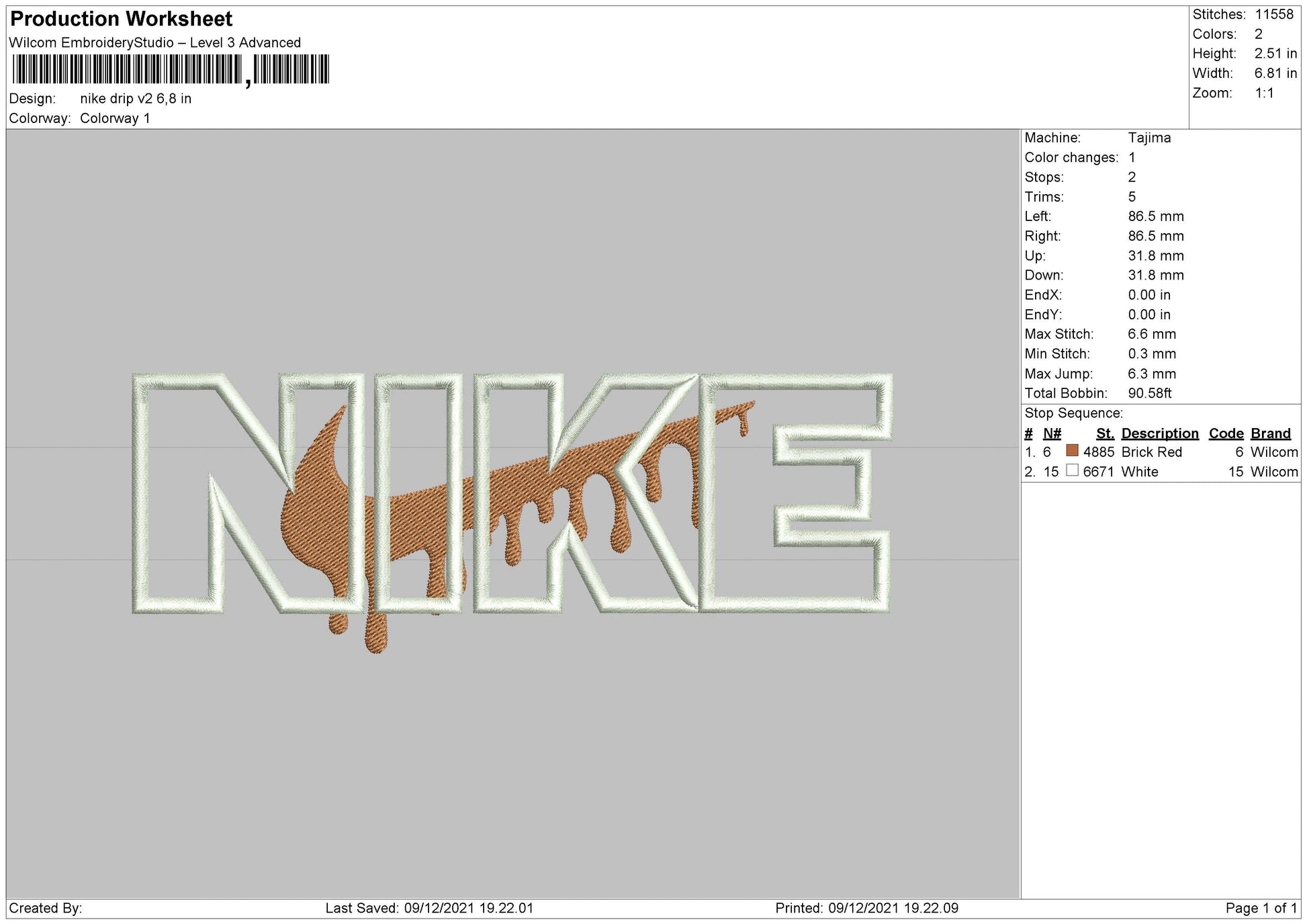 Nike Drip V2 – embrostudio