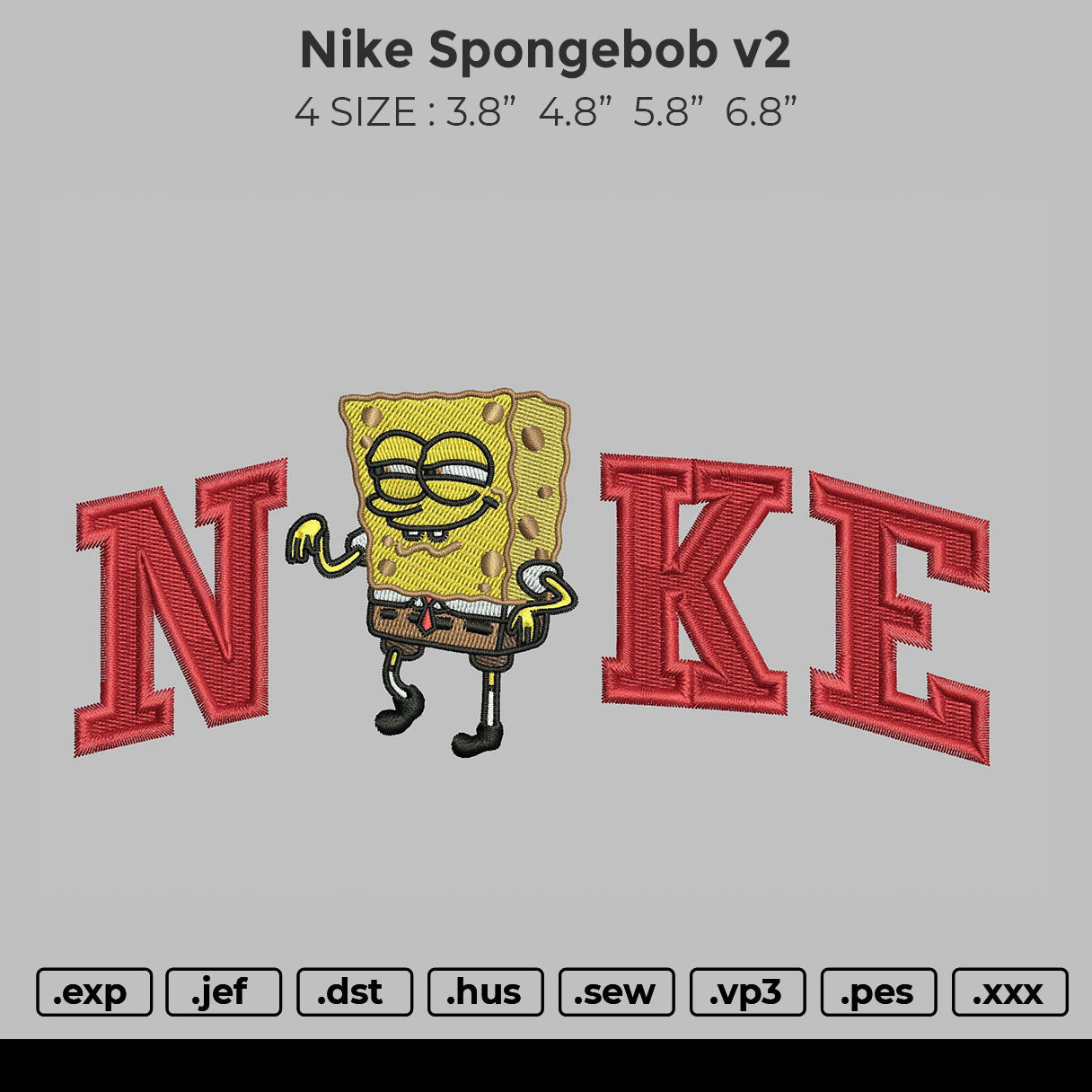 Nike Spongebob V2 – embrostudio