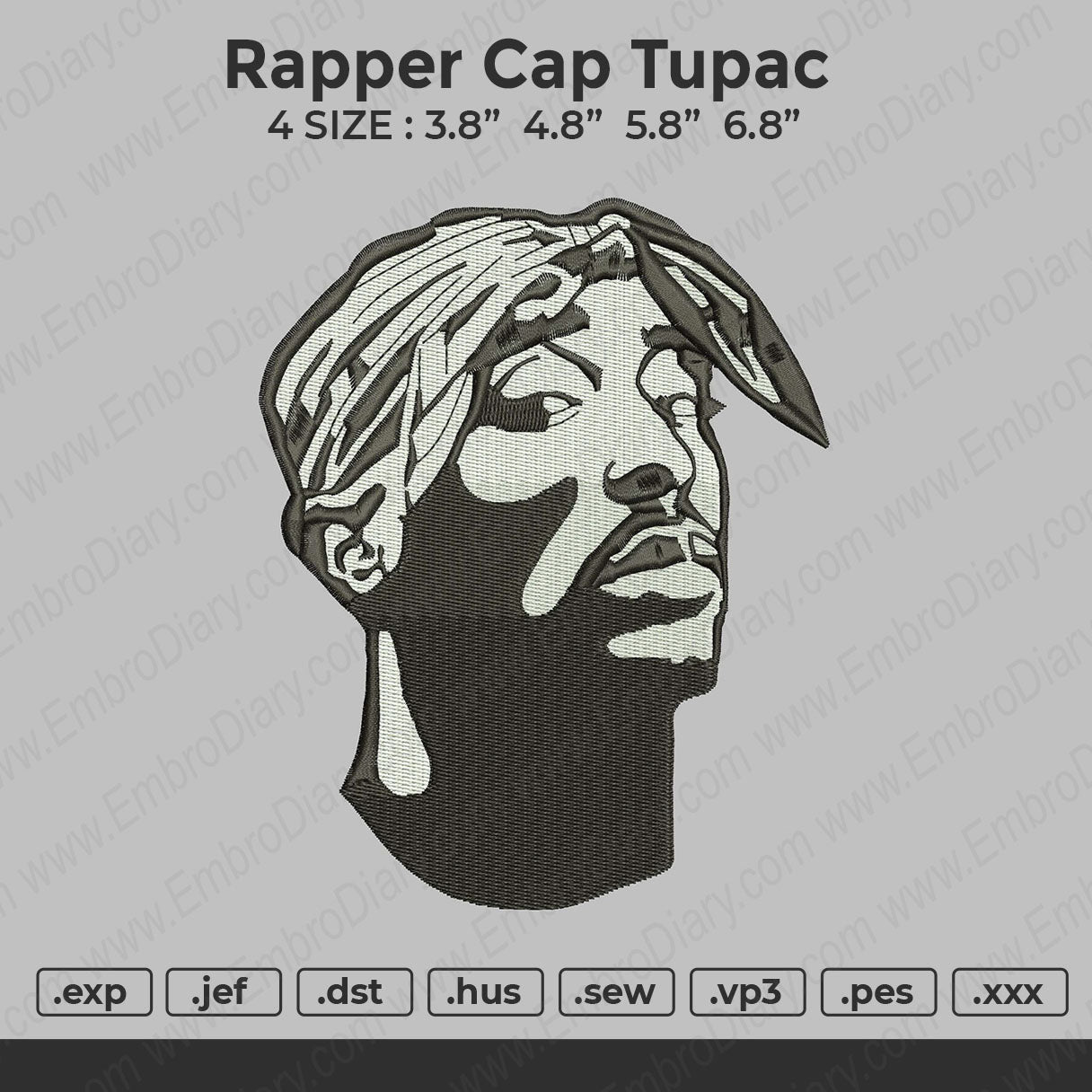 Rapper Cap Tupac – embrostudio