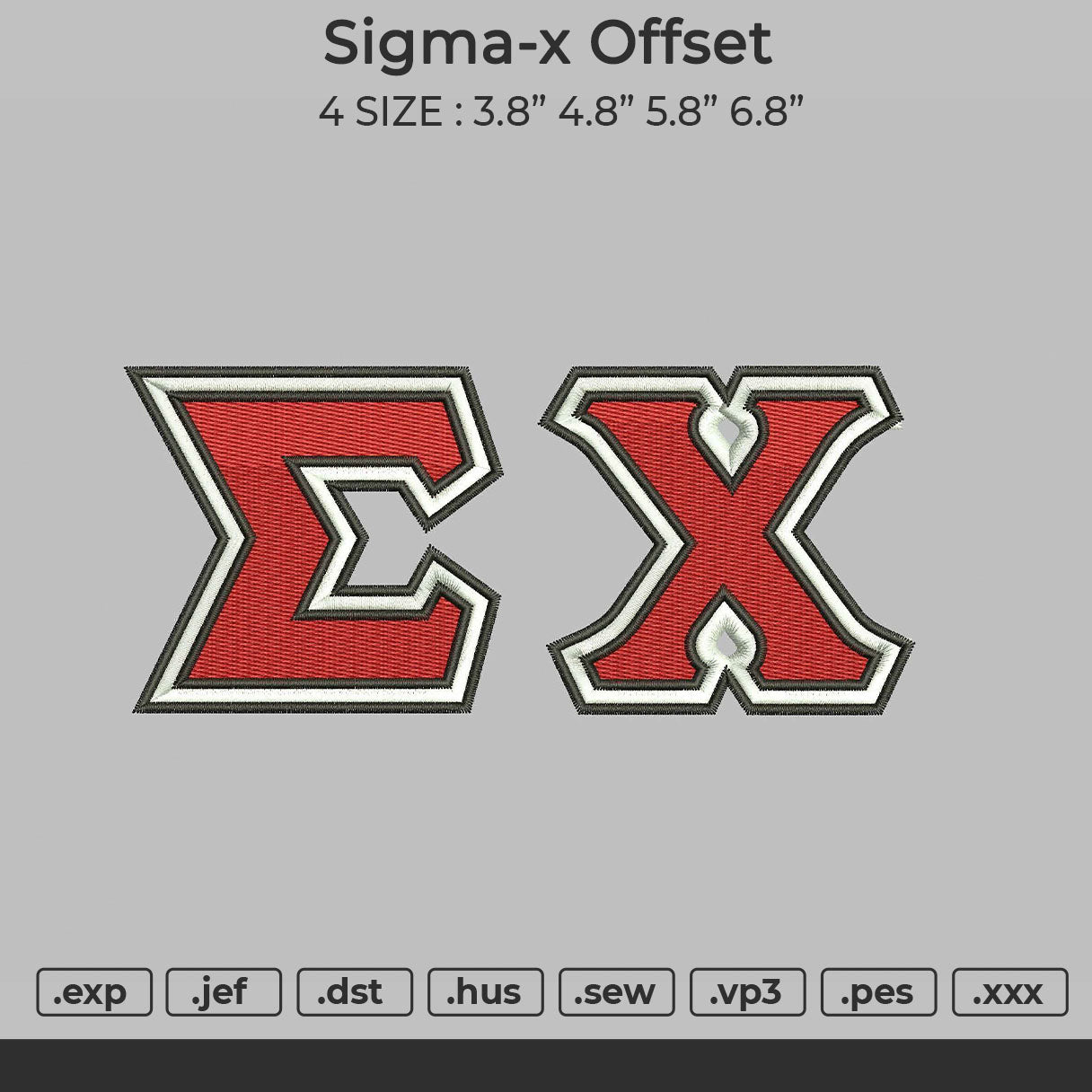 Sigma-x Offset – embrostudio