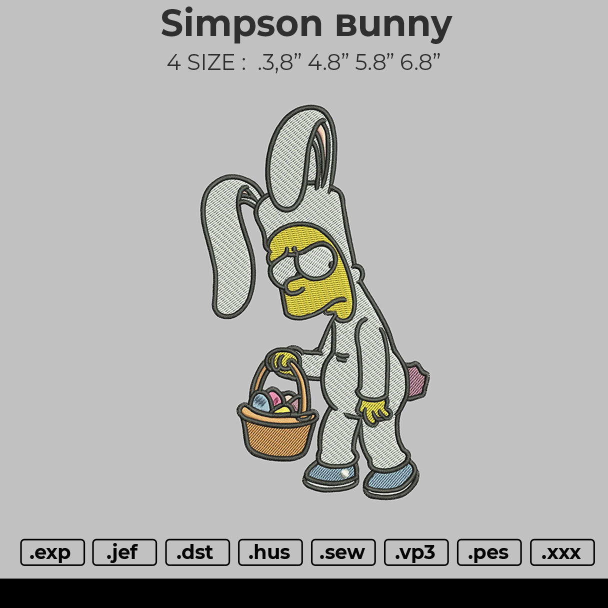 Simpson Bunny – embrostudio