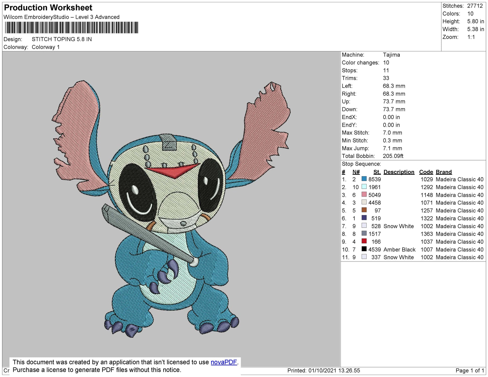 Stitch Toping Embroidery – embrostudio