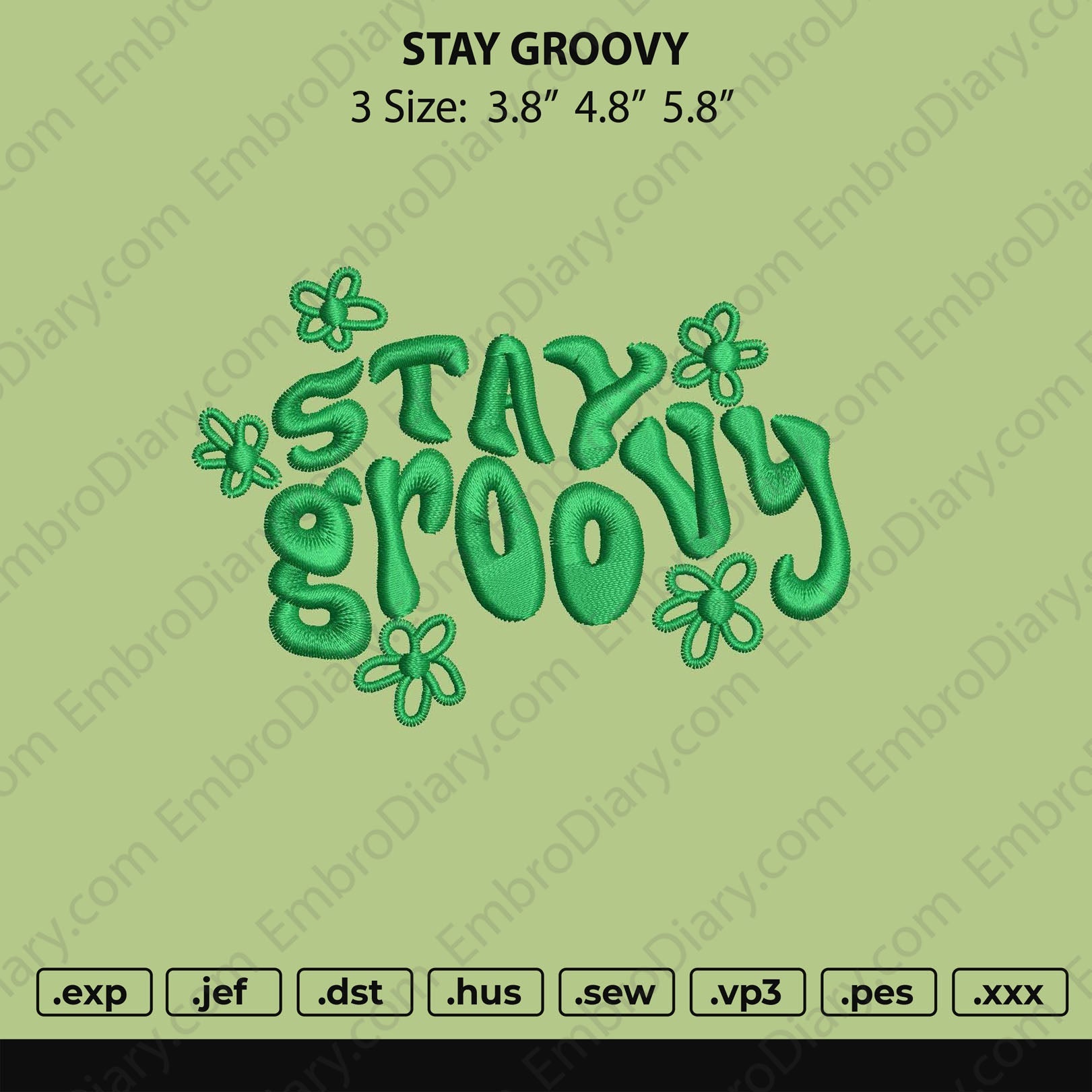 groovy Embroidery – embrostudio