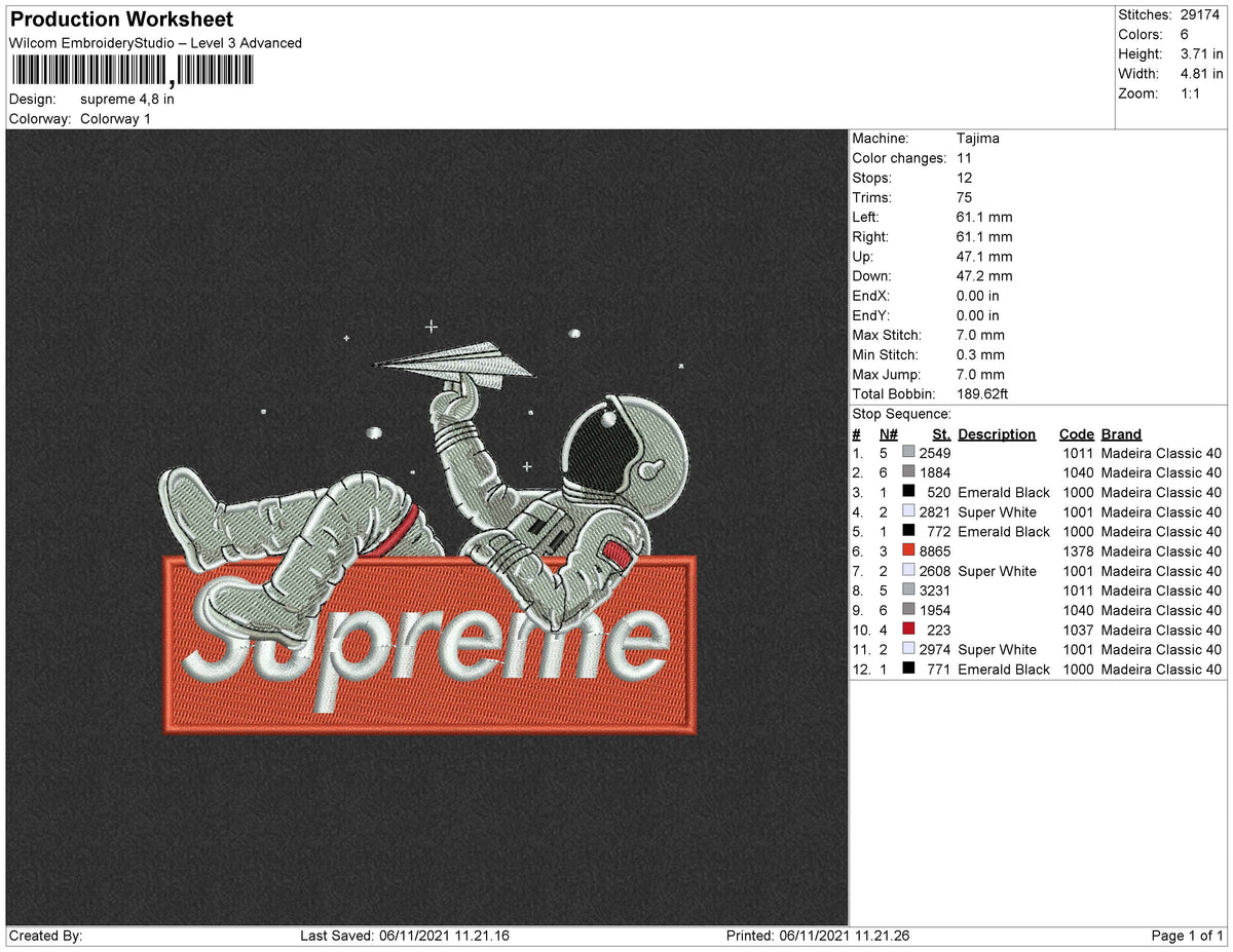 Supreme Embroidery – embrostudio