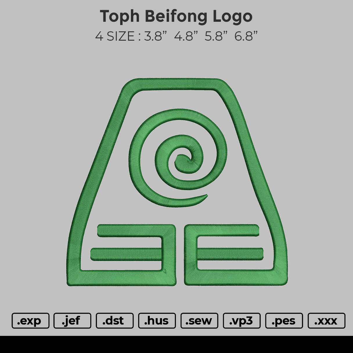 Toph Beifong Logo – embrostudio