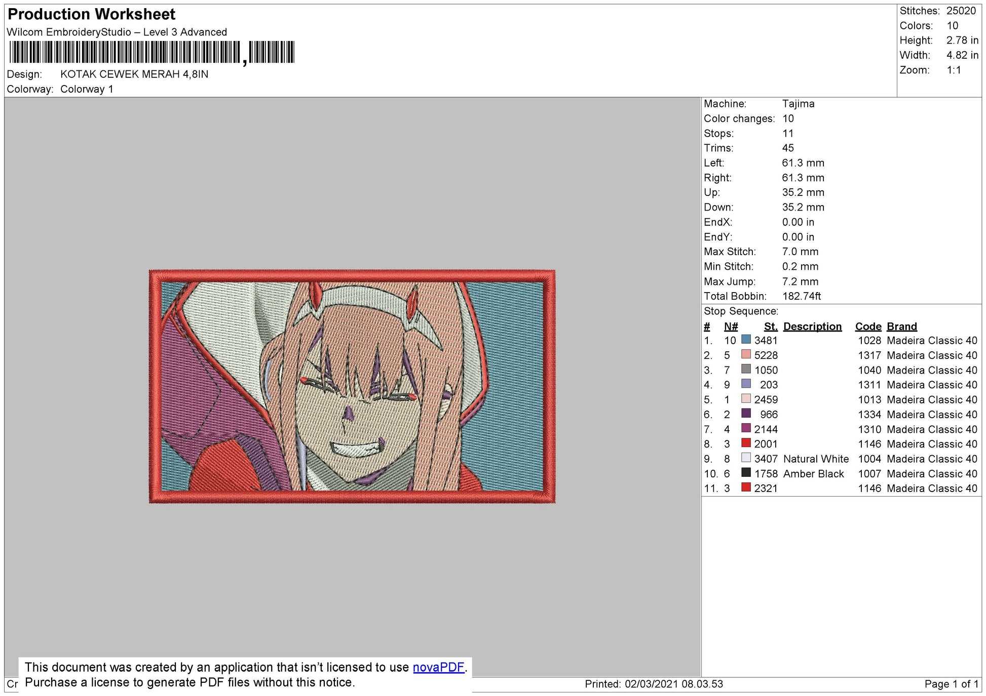 Zero Two Rectangle – embrostudio