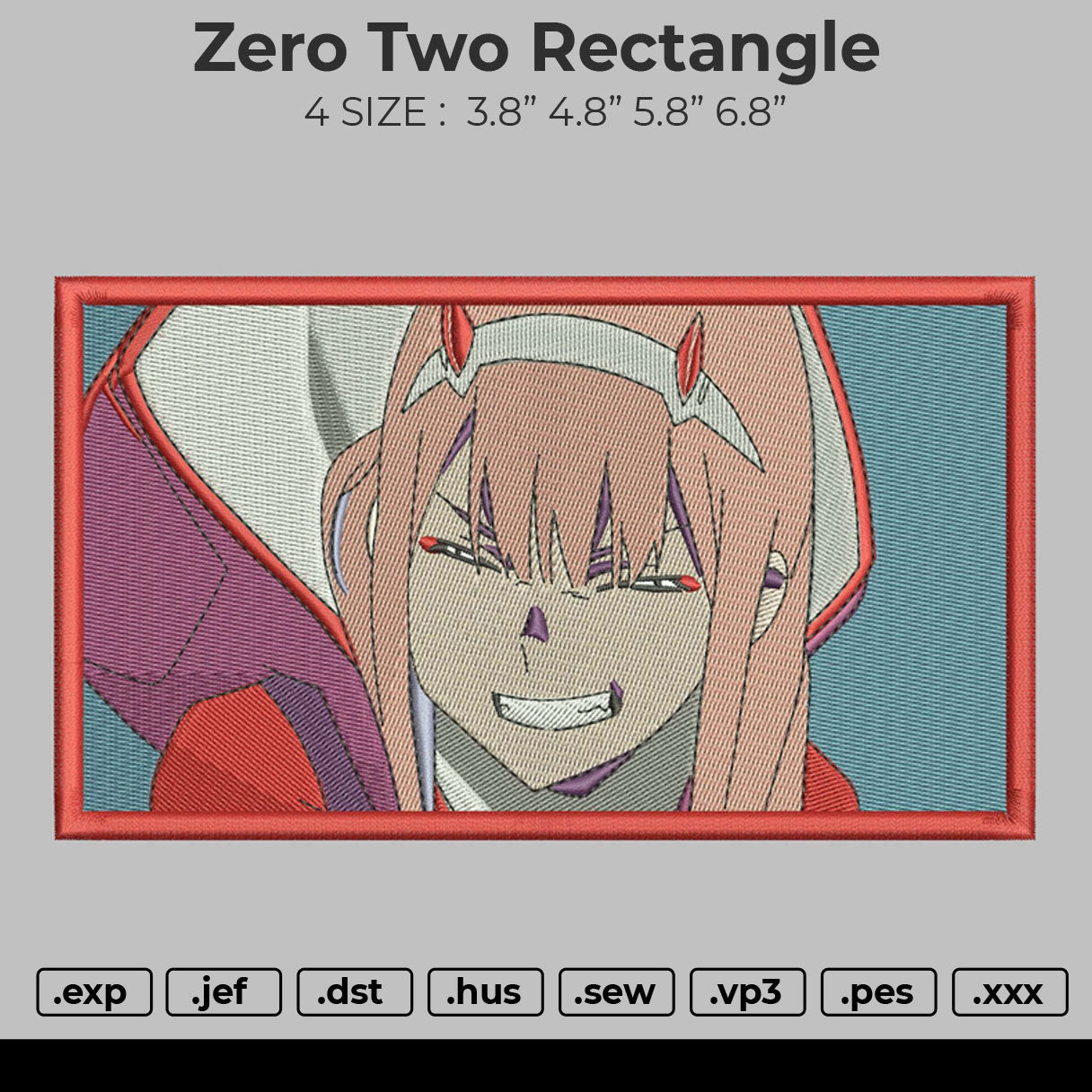 Zero Two Rectangle – embrostudio